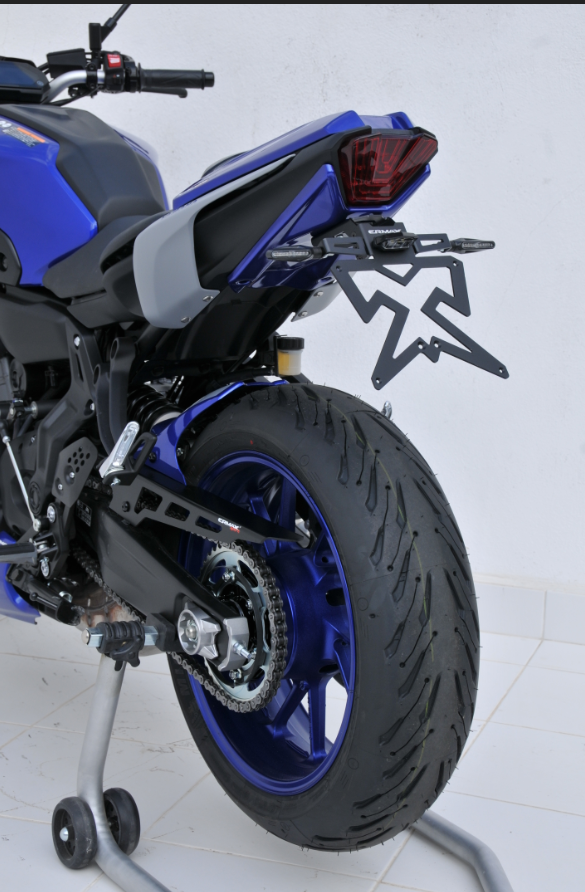 MT-07(21-23) Ermax Undertail_License Plate Support 後牌照架_ERMAX_改裝零件_翔利車行 ...